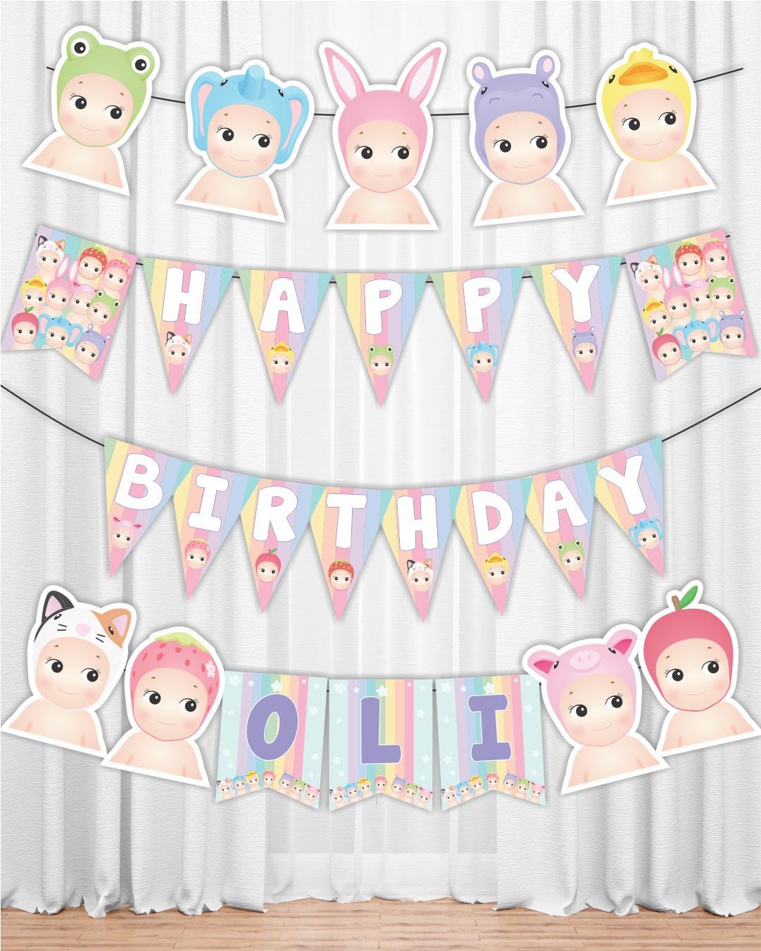 Sonny Angel Printable Birthday Party Decoration. Sonny Angel Party ...
