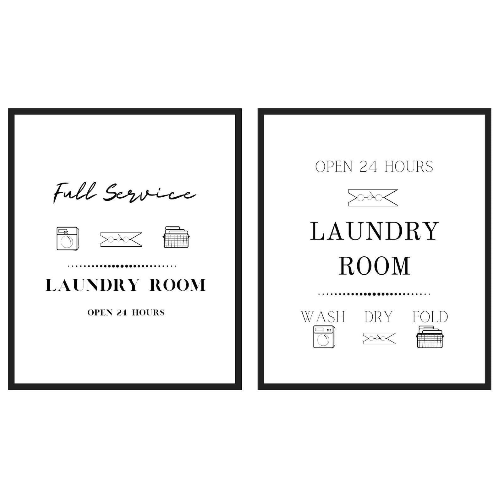 Laundry Room Sign 15 Printables Laundry Room Poster Wash - Etsy