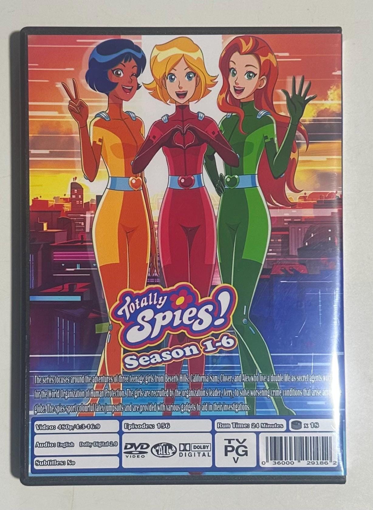 Totally Spies Complete Animated Series - Season 1-6, Epsidoe 1-156 ...
