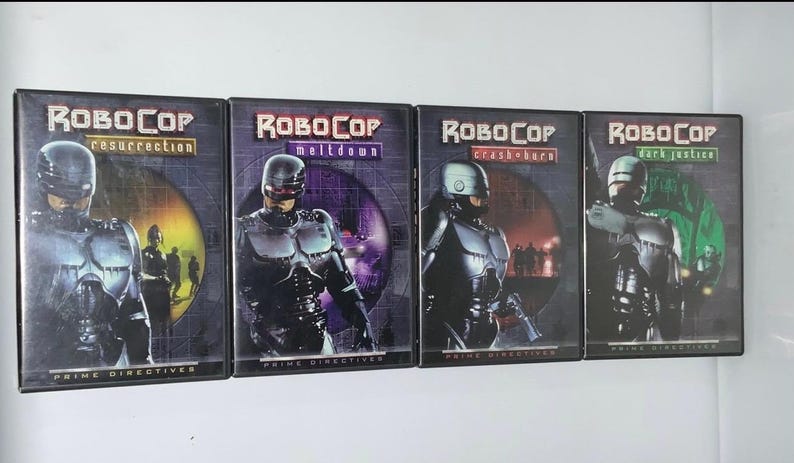 ROBOCOP : Meltdown, Resurrection, Crash O Burn, Dark Justice (DVD ...