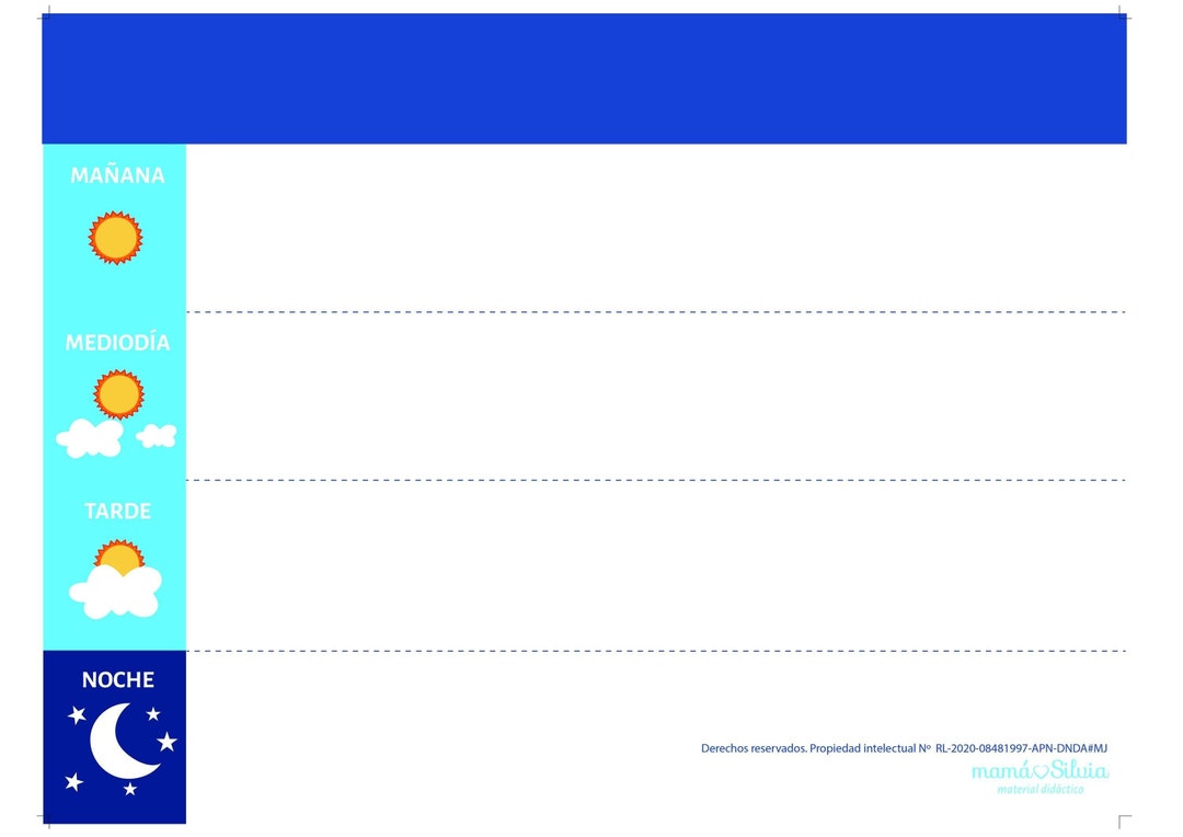 VISUAL AGENDA for Children - Etsy