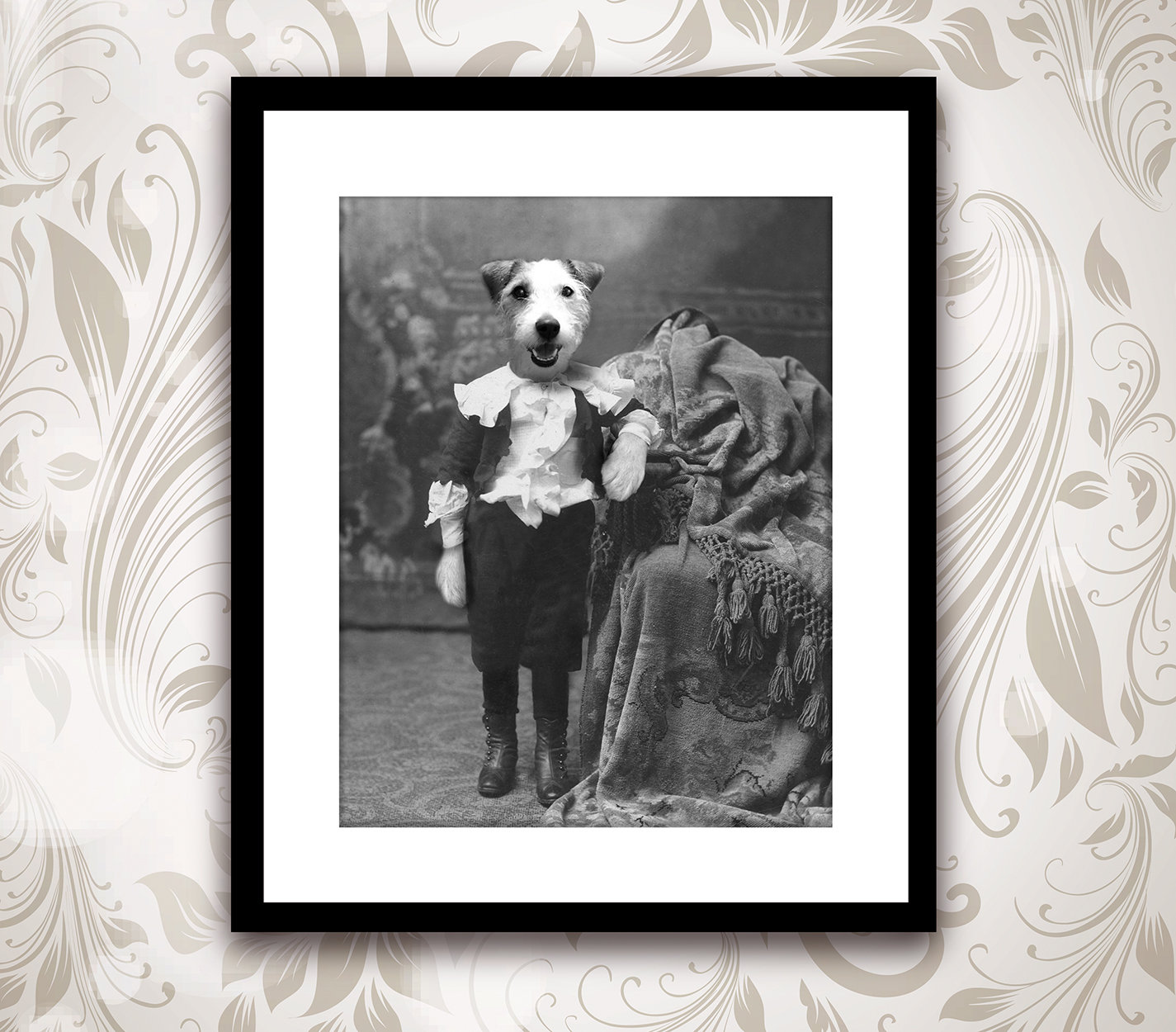 Jack Russell Wall Art Nursery Decor Dog Print - Etsy