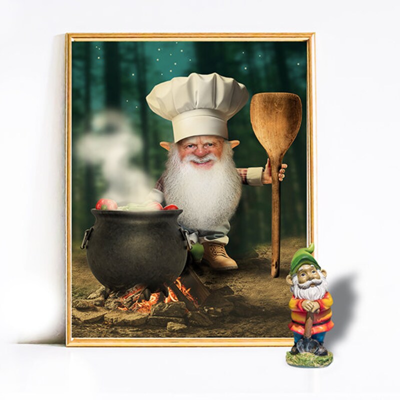 Gnome Poster - Etsy