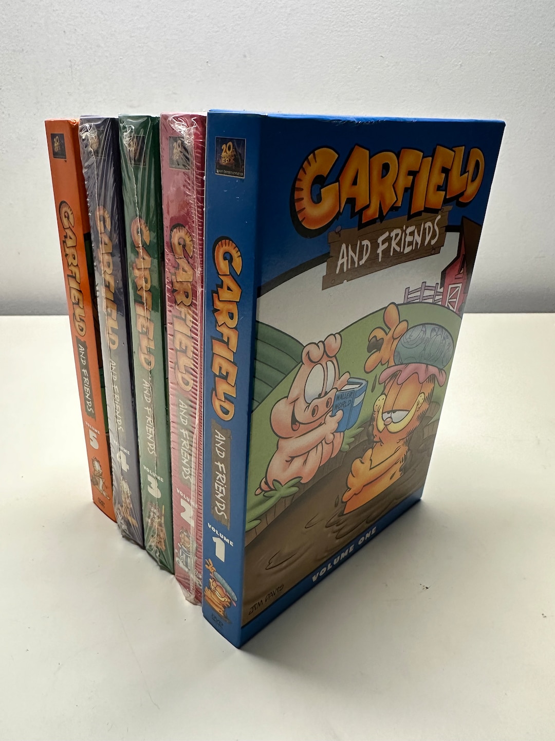 Vintage Garfield and Friends 5 DVD Set - Etsy