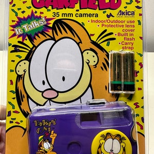 Vintage Talking Garfield Akica 35mm Adventure Camera - Etsy