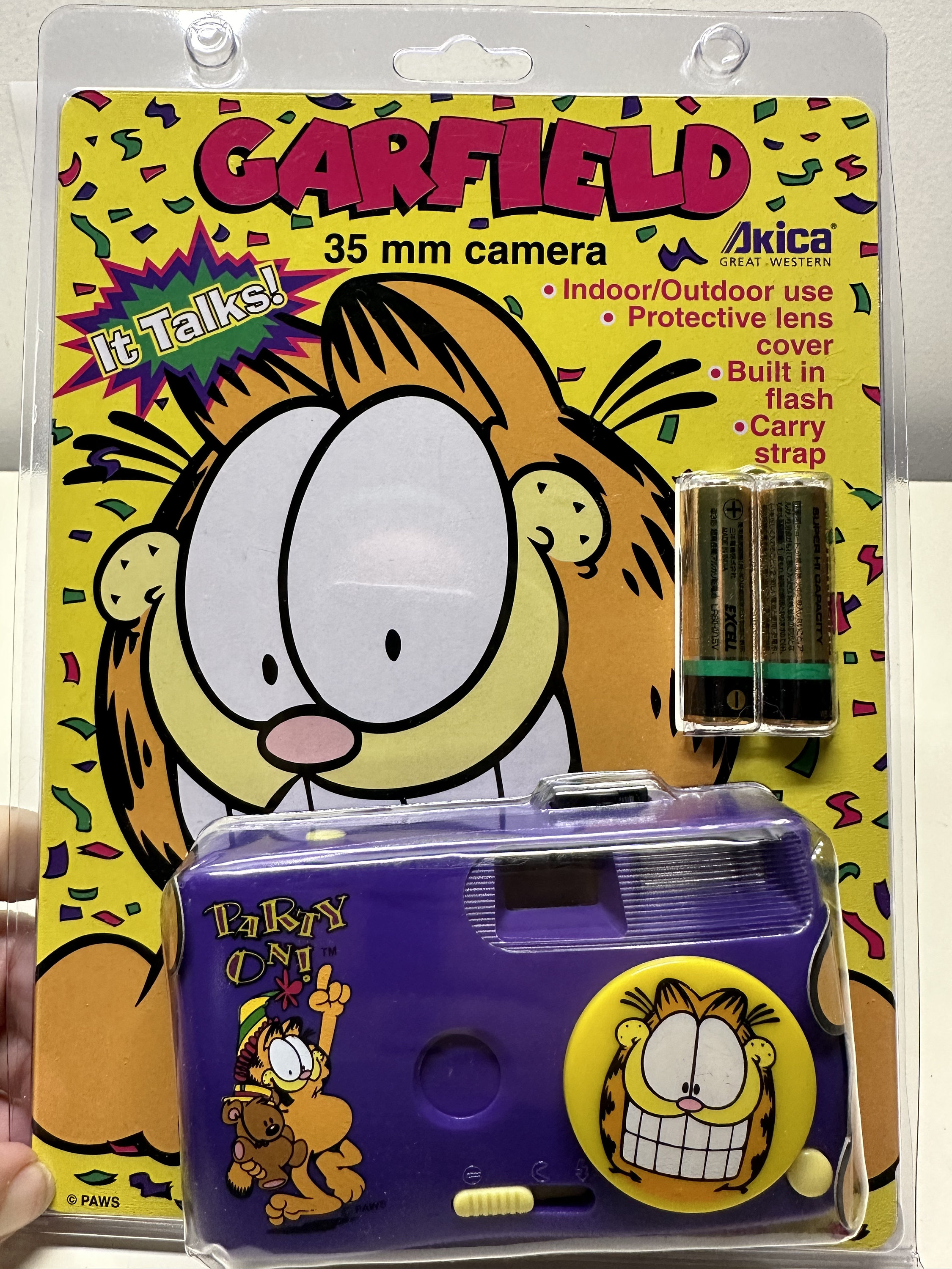 Vintage Talking Garfield Akica 35mm Adventure Camera - Etsy