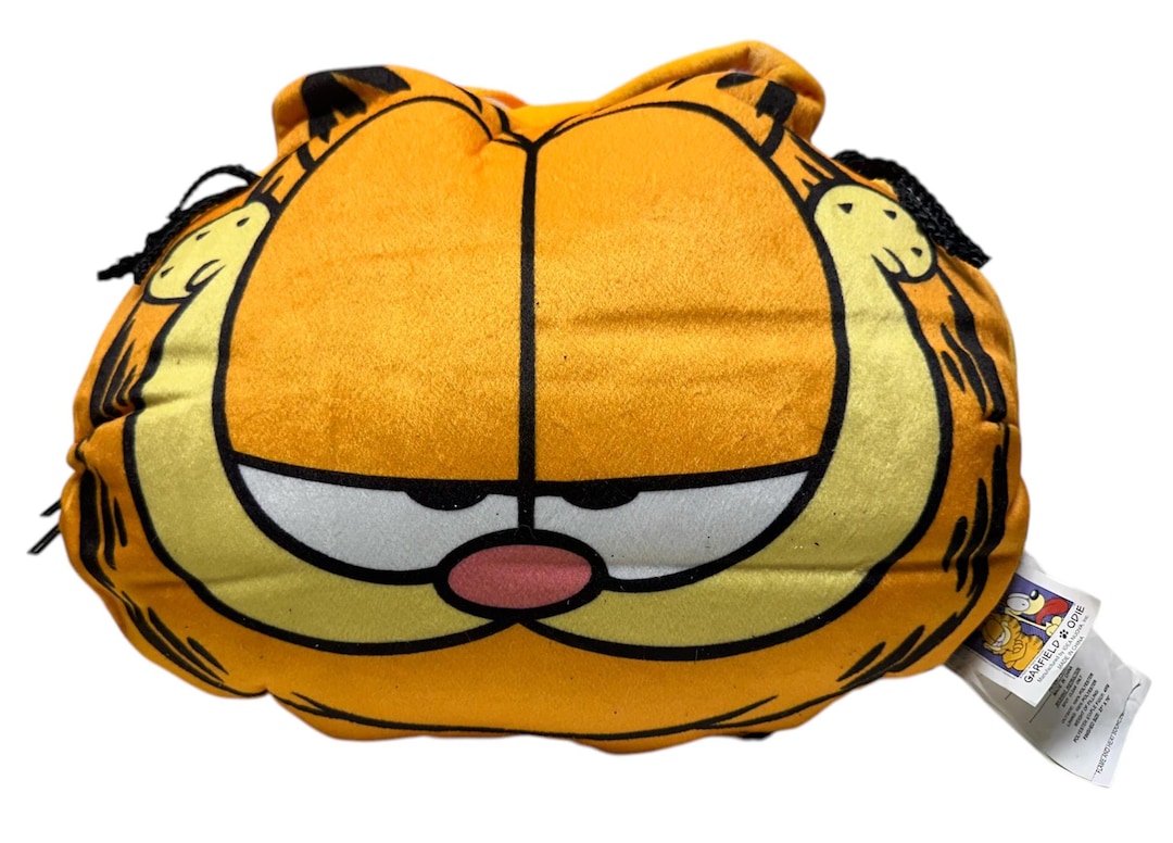 Vintage NWT Kids Garfield Slumber Sack Backpack - Etsy