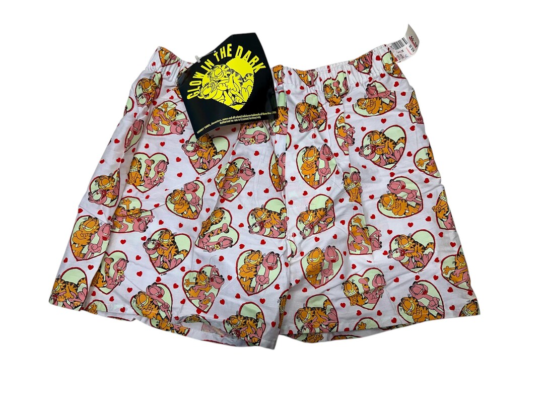 Vintage Garfield Valentine's Day Boxer Shorts Underwear Size L - Etsy