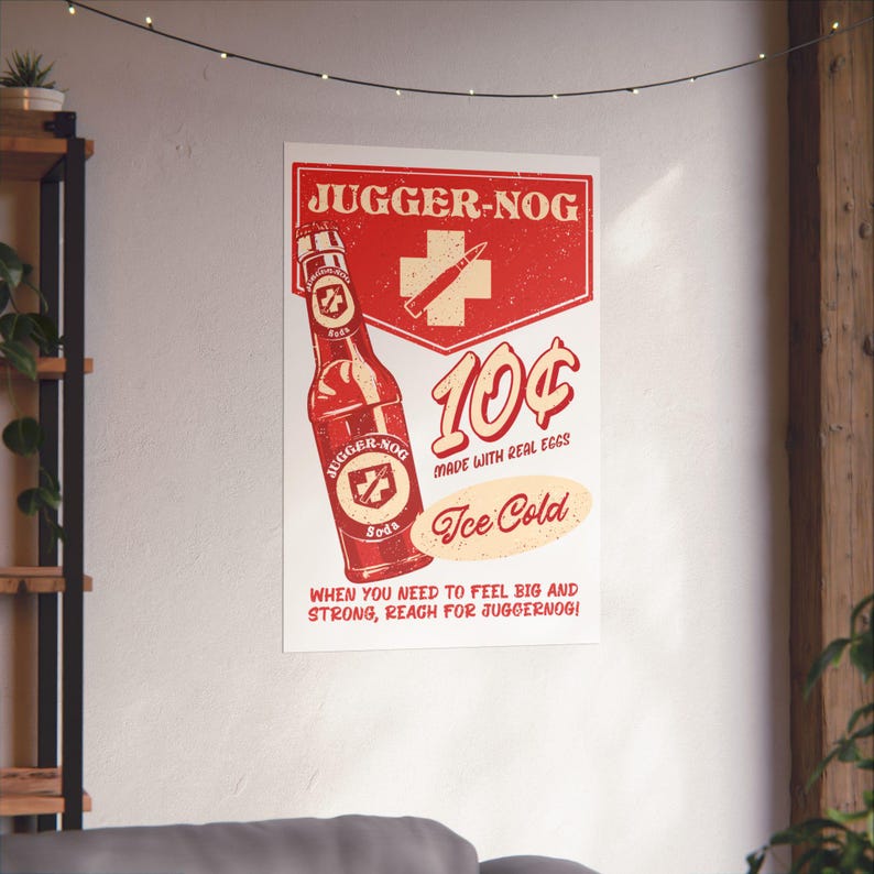 Juggernog Vintage Poster - Etsy
