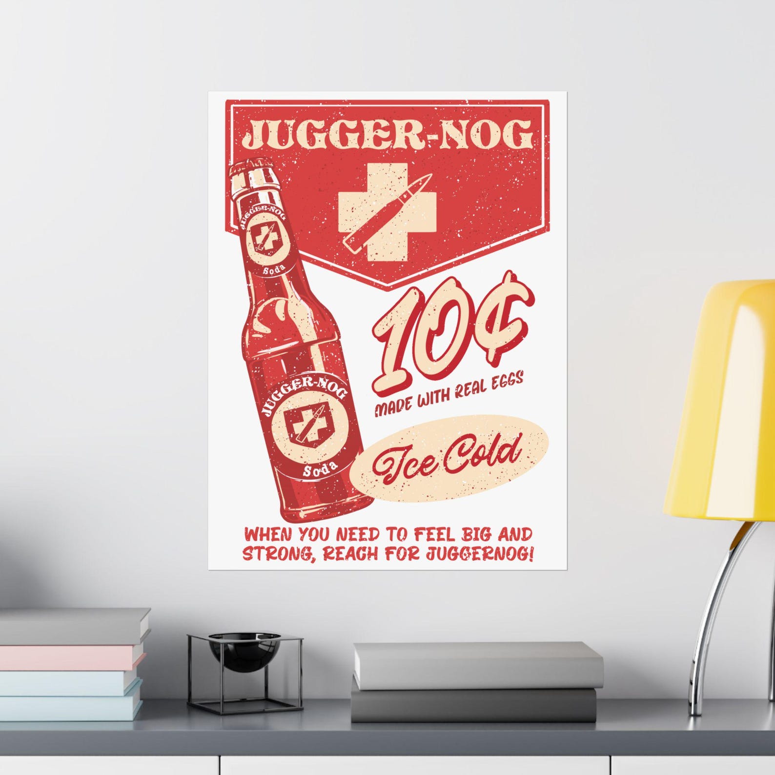 Juggernog Vintage Poster - Etsy