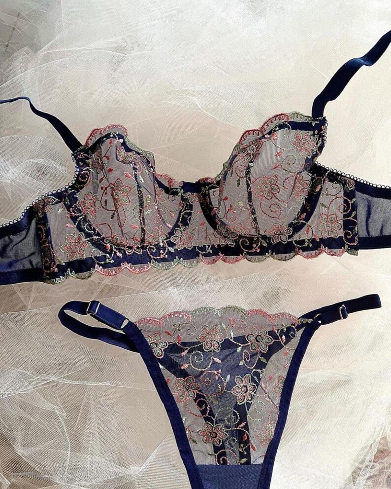 Mary Bra Set - Etsy