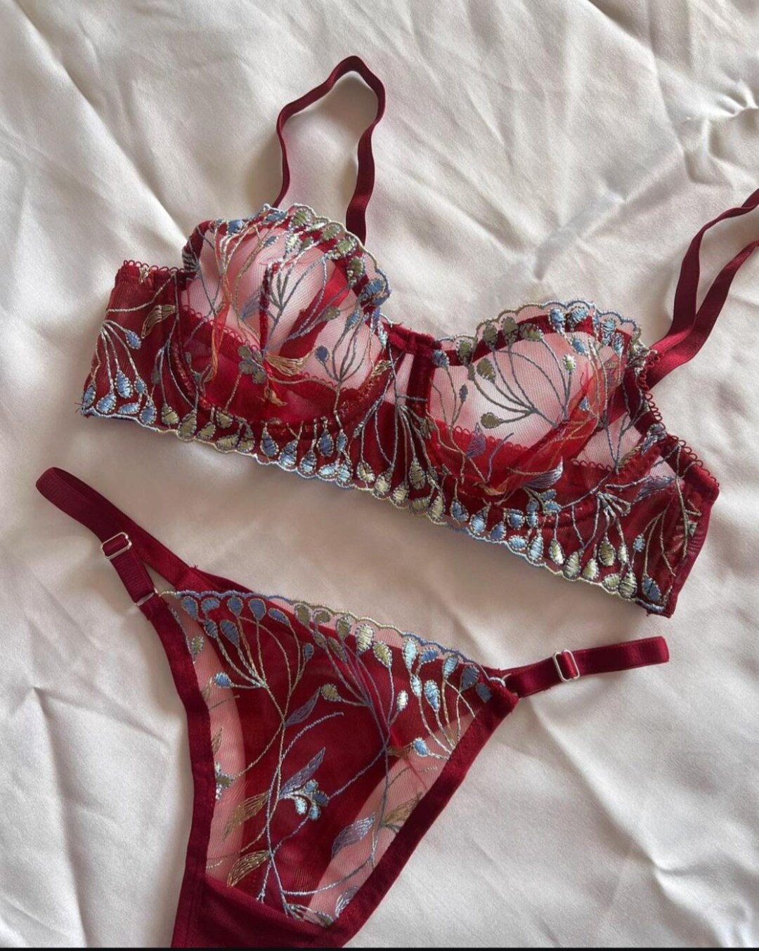 Arial Bra Set - Etsy