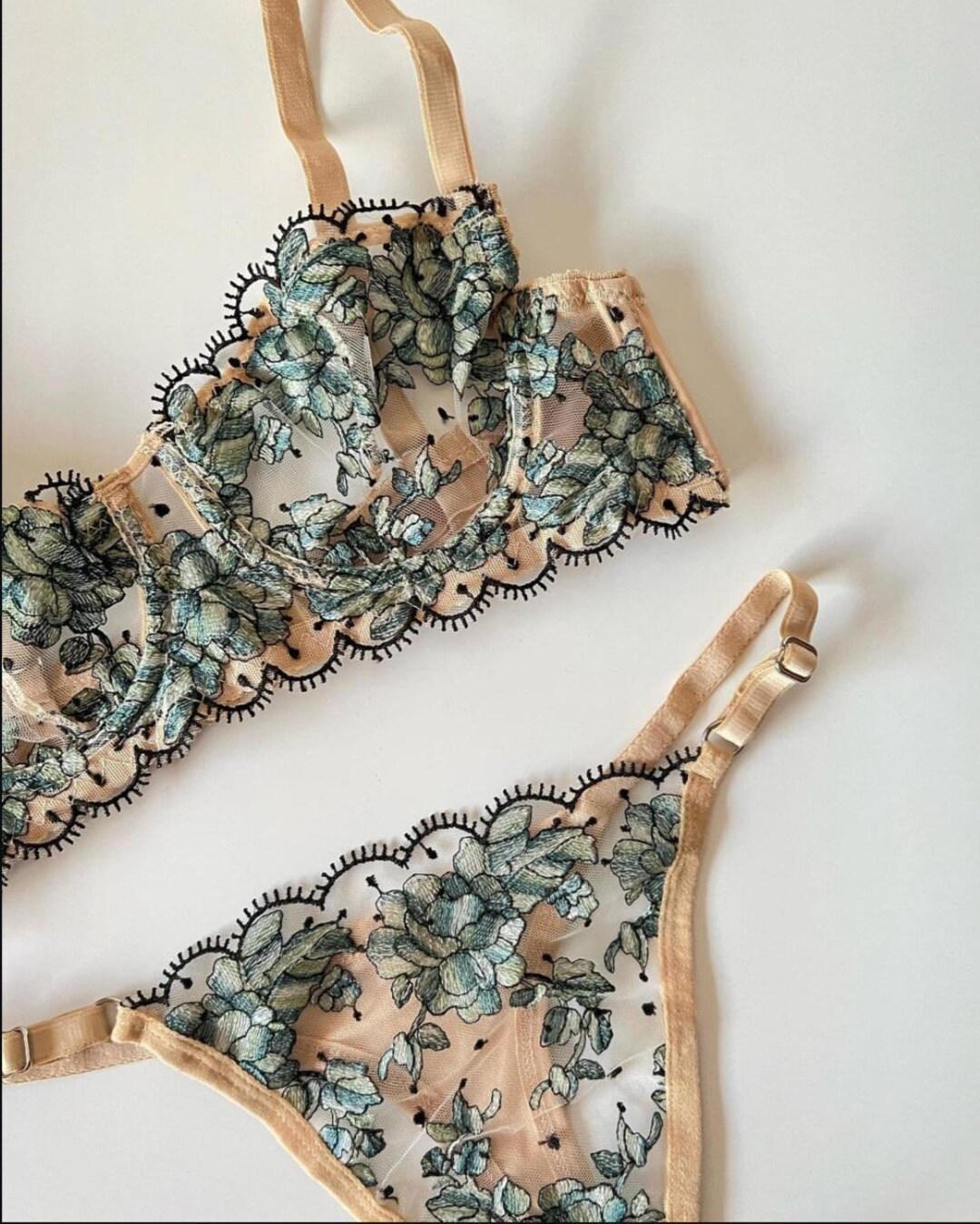 Zata Bra Set - Etsy