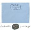 Handwritten Emerson Address Stamp: Your Choice of Self-inking or Red ...