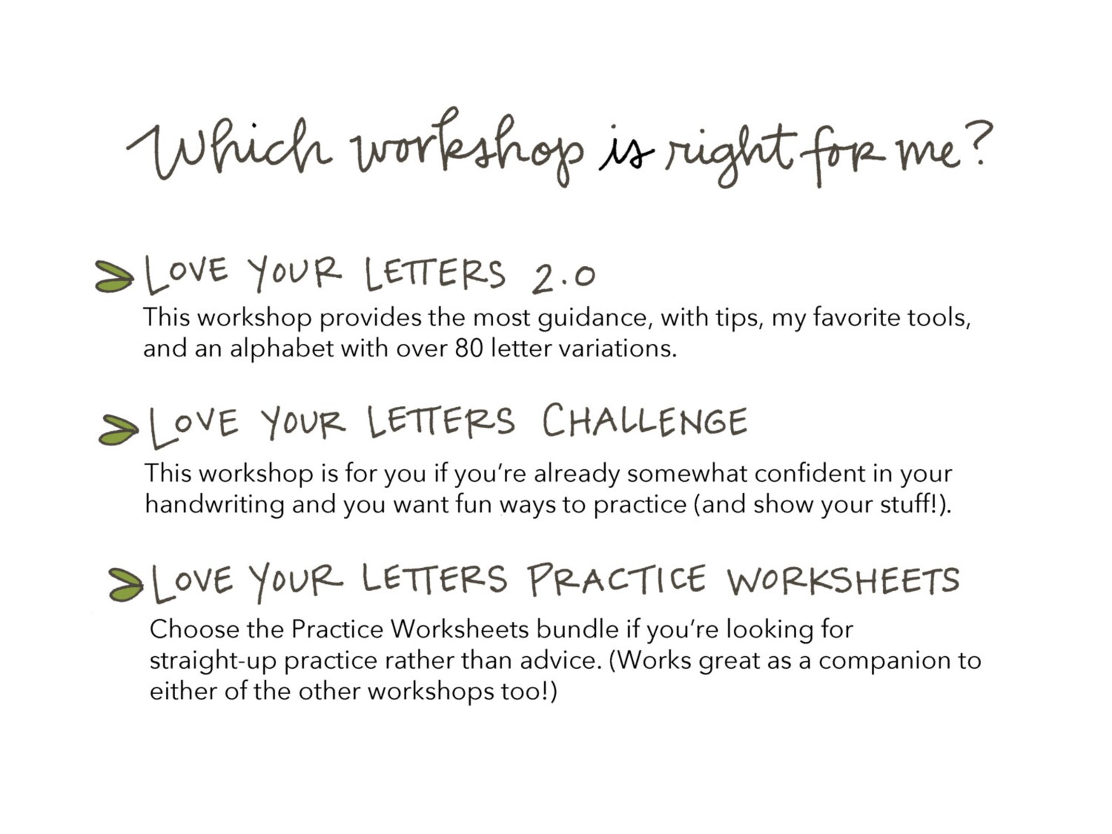 Love Your Letters Challenge: Handwriting Class, Self-paced, PDF - Etsy
