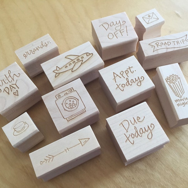 Planner Stamps - Etsy