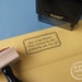 Handwritten Violet Address Stamp: Your Choice of Self-inking or Red ...