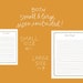 Printable Notes: Handwritten to Do List 5 Designs - Etsy