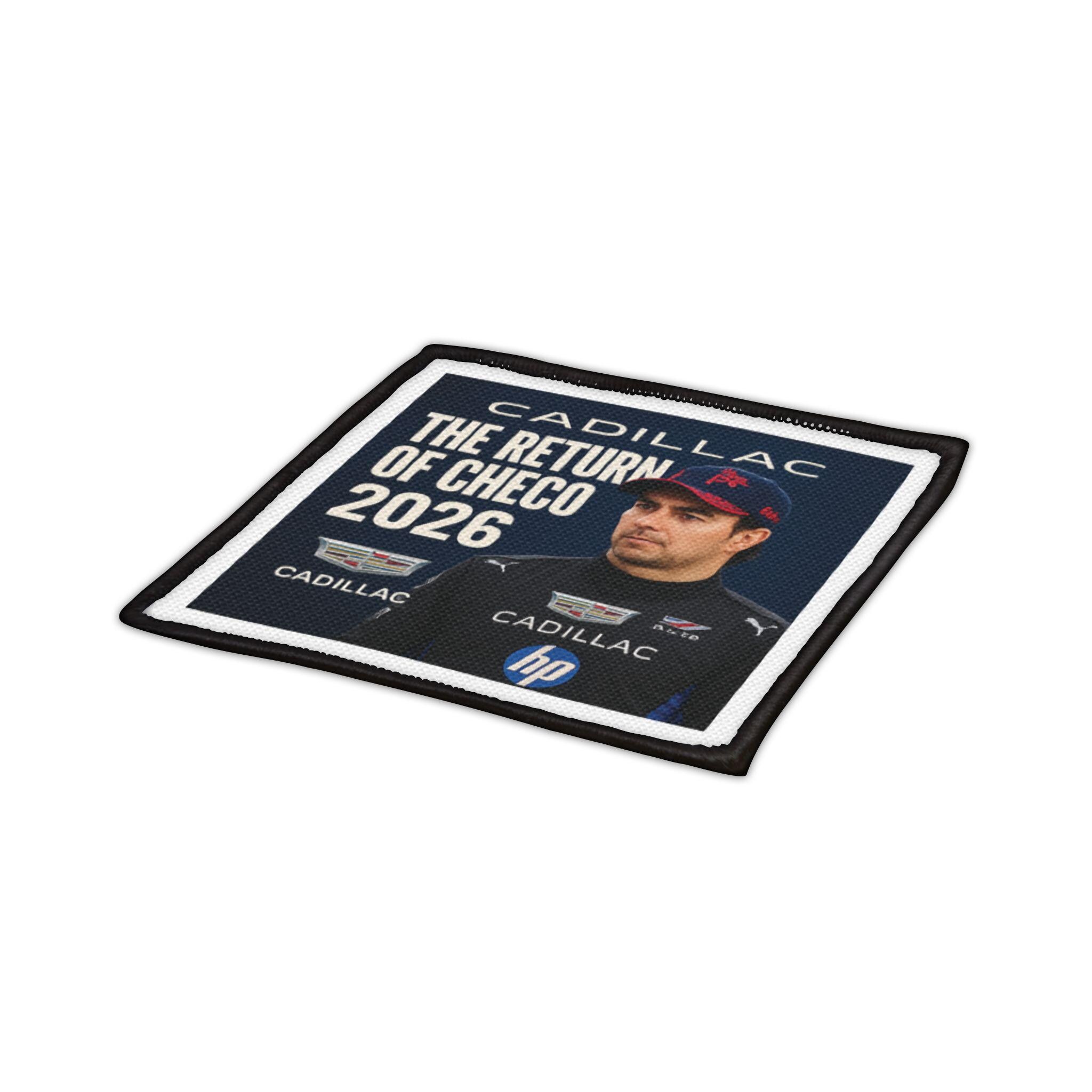 Checo Perez Cadillac Iron-on Patch, Sergio Perez F1 Racing Fan Gift ...