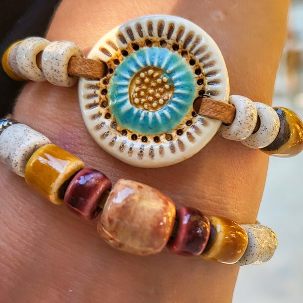 Ceramic Bracelet - Etsy