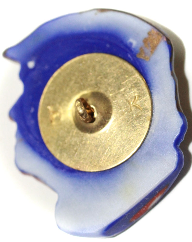 Button Glass Sheath Overlay Purpletrump Bronze - Etsy