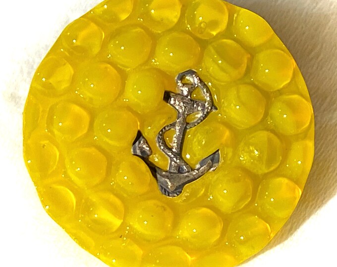 Button ~ Metal Impressed Objects, Pressed Molded, Lampworked Made by ...