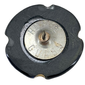 Button Phoenix Bird, Glass, bimini Like, Hand-painted, Real 10K Gold ...