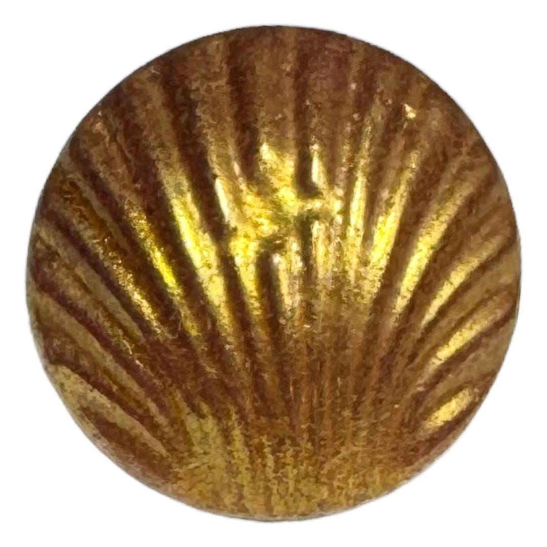 Button Antique China Calico, Realistic Shell, Gold Iridescence Small - Etsy
