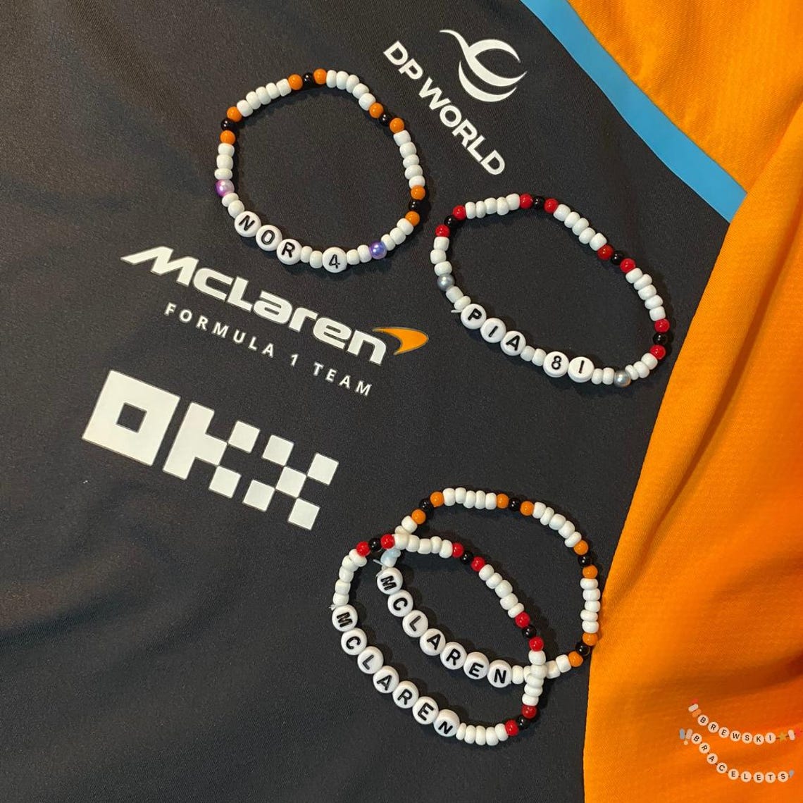 F1 Mclaren Singapore Friendship Bracelet - Etsy