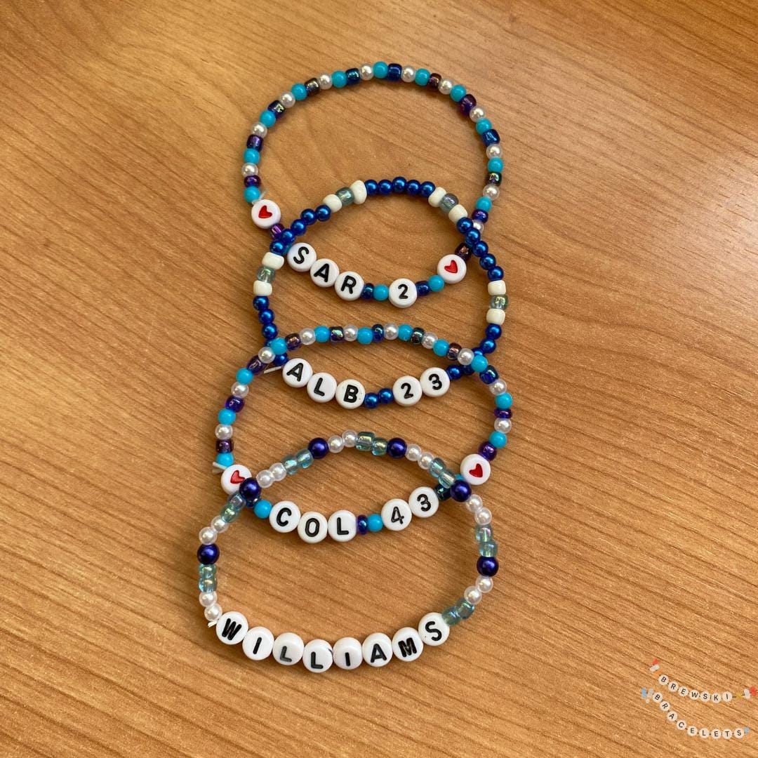 F1 Williams Friendship Bracelet - Etsy