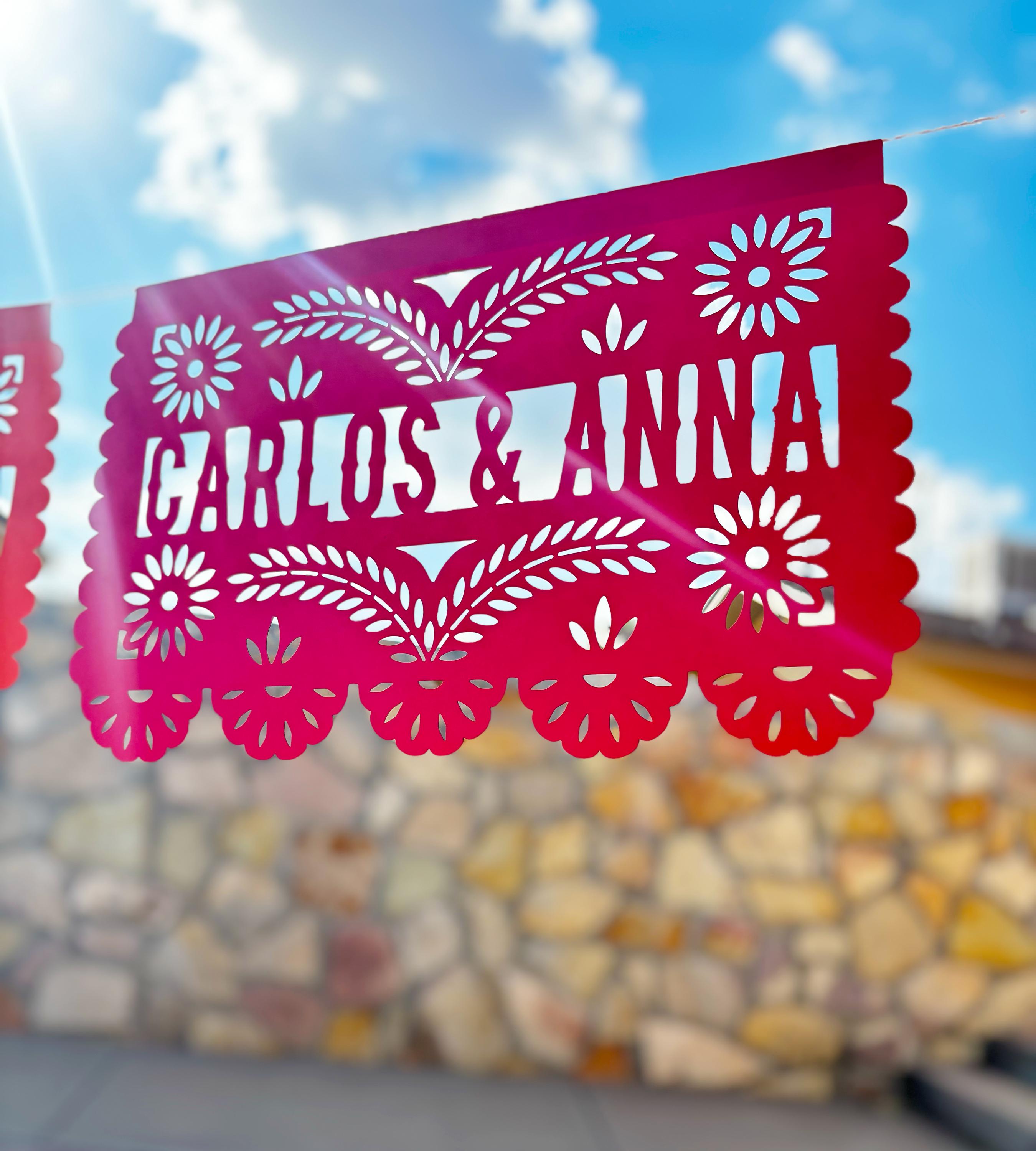 Papel Picado ,mexican Papel Picado, Party Banner, Papel Picado ,wedding ...
