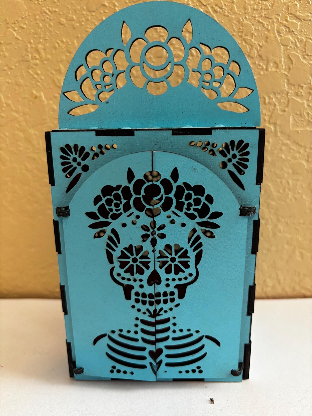 Laser-cut Calavera Mini Altar Handmade Día De Los Muertos Shrine ...