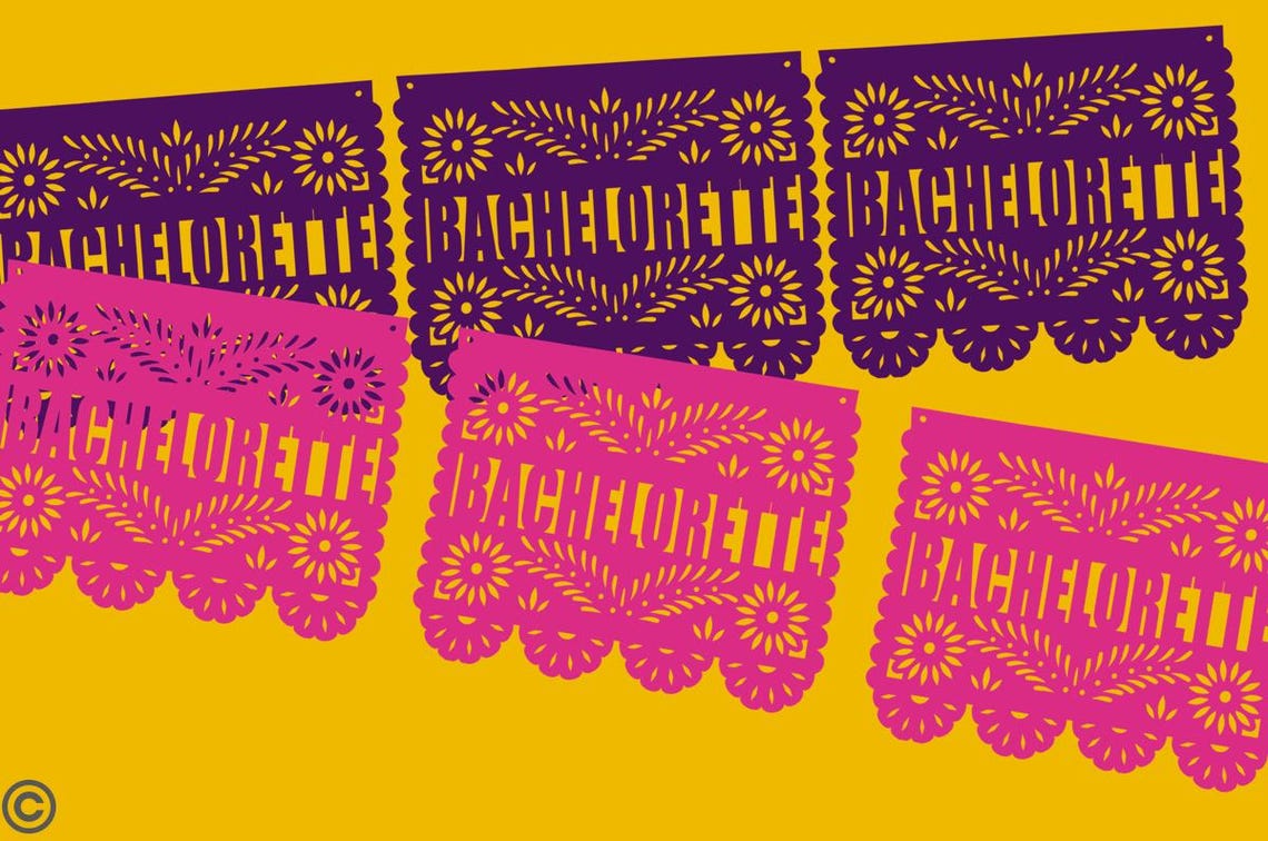 Papel Picado ,mexican Papel Picado, Party Banner, Papel Picado ,wedding ...