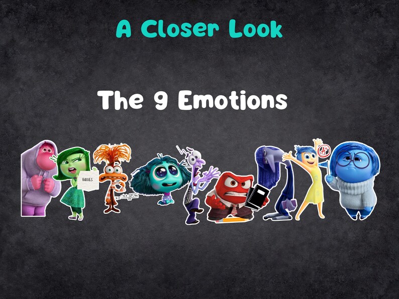 Inside Out 2 School Teacher Bulletin Board Kit Editable With Canva ...