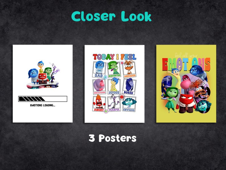 Inside Out 2 School Teacher Bulletin Board Kit Editable With Canva ...