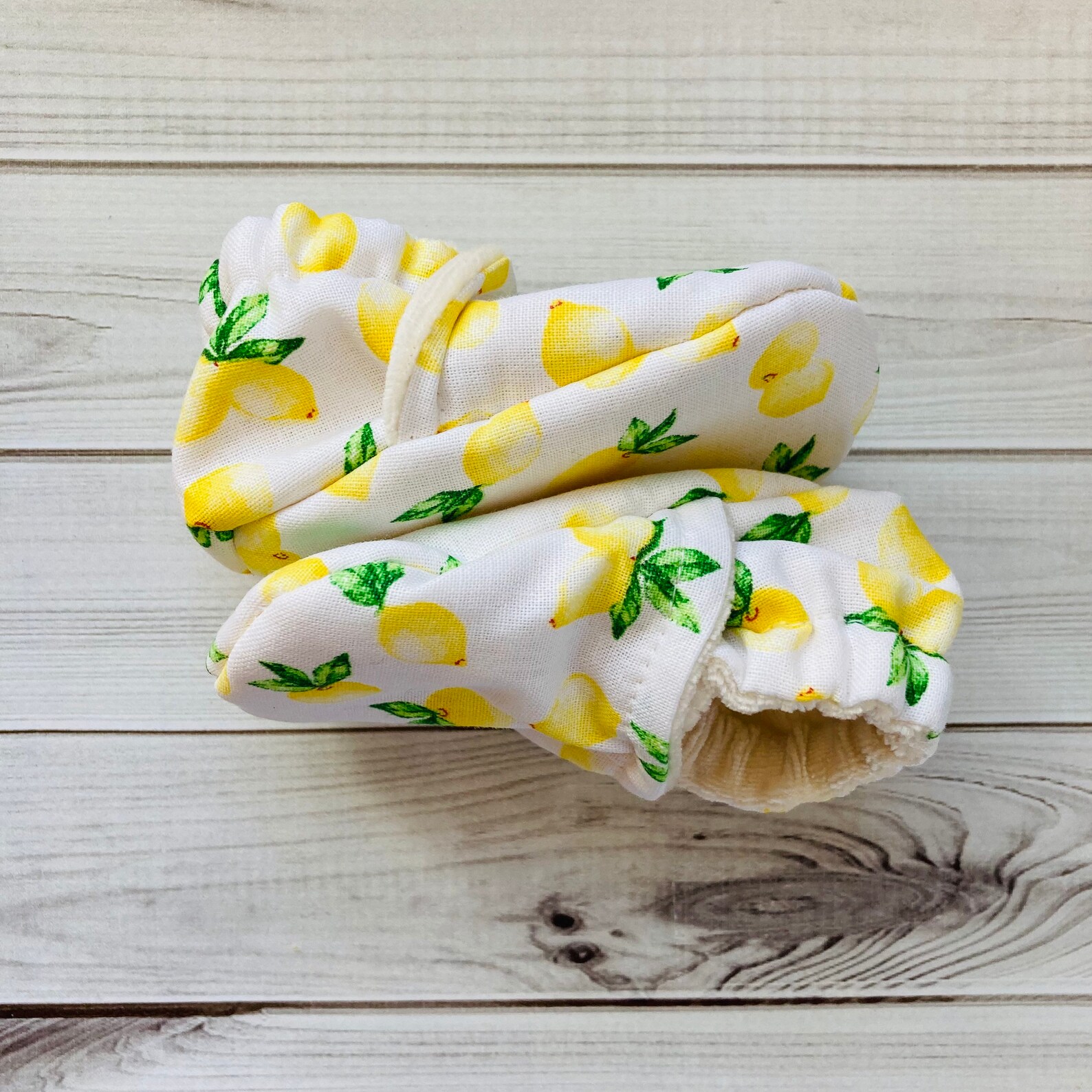 Lemon Baby Booties Lemon Baby Moccasins Lemon Baby Gift - Etsy