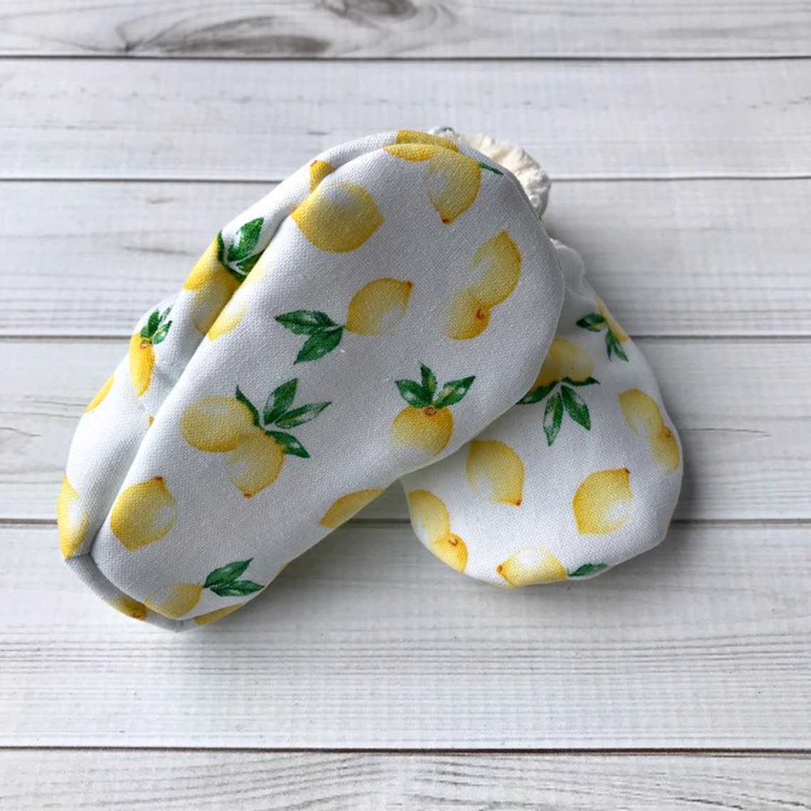 Lemon baby booties lemon baby moccasins lemon baby gift | Etsy