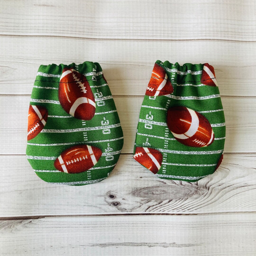 Football No-scratch Mittens, Football Baby Gift, Football Clothing Set ...