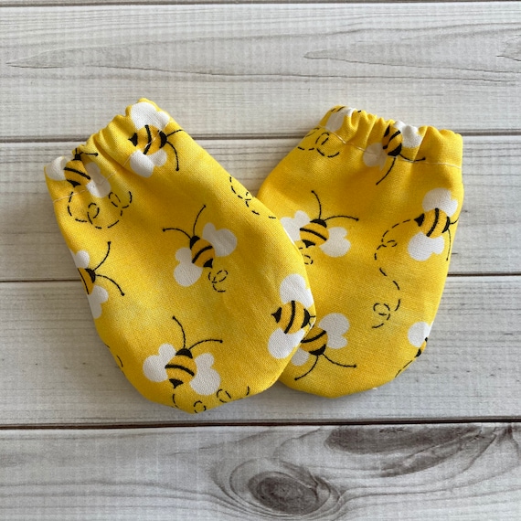 Bee No-scratch Mittens Bee Baby Gift Bee Clothing Set Baby | Etsy