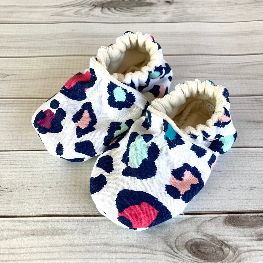 Leopard Print Baby Shoes for Girls, Cheetah Print Safari Animal ...