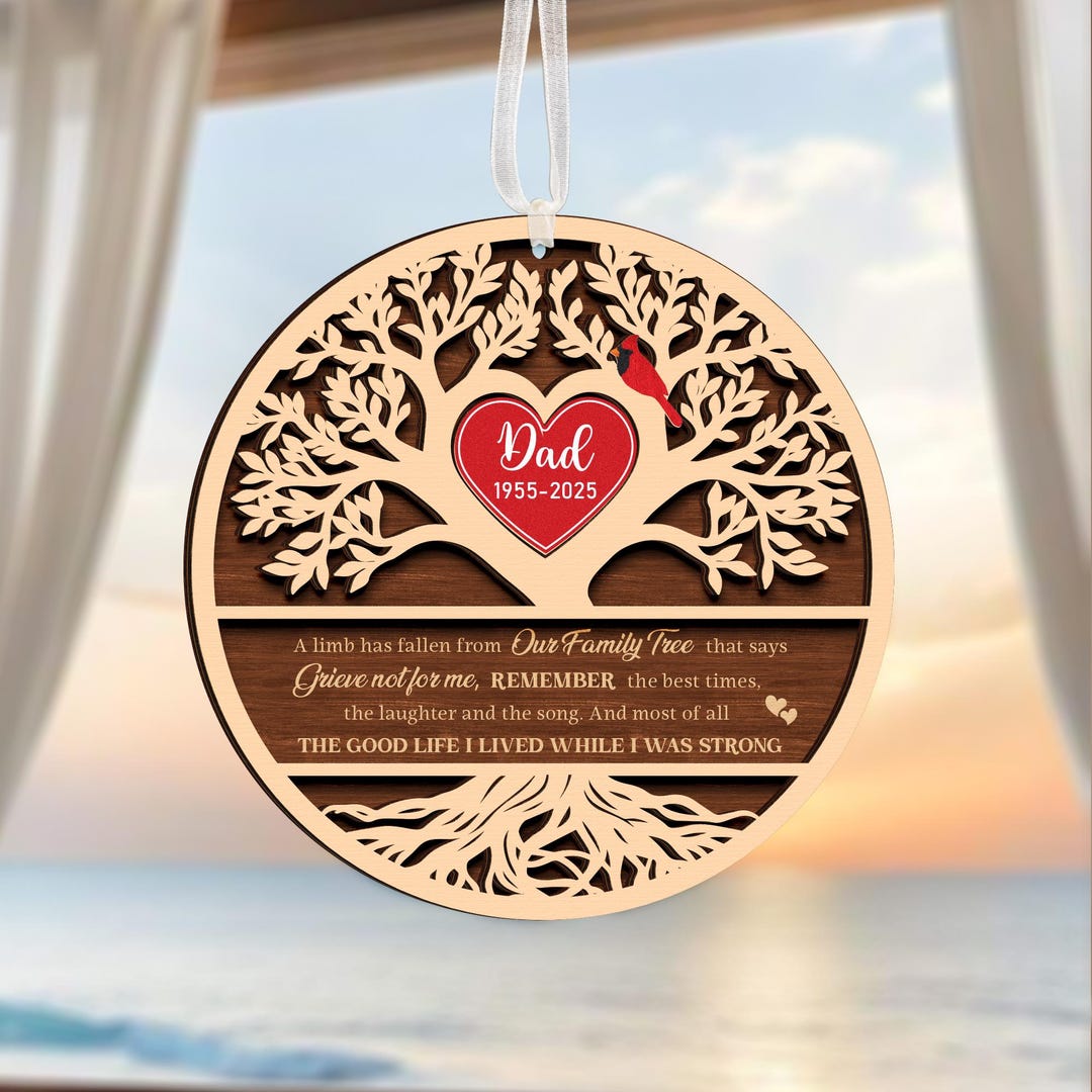 Loss of Dad Sympathy Gift, Personalized Loss of Loved One Gift, A Limb ...