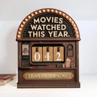 Printable & Fillable Movie Tracker, Movie Journal, Movie Review, Movie ...