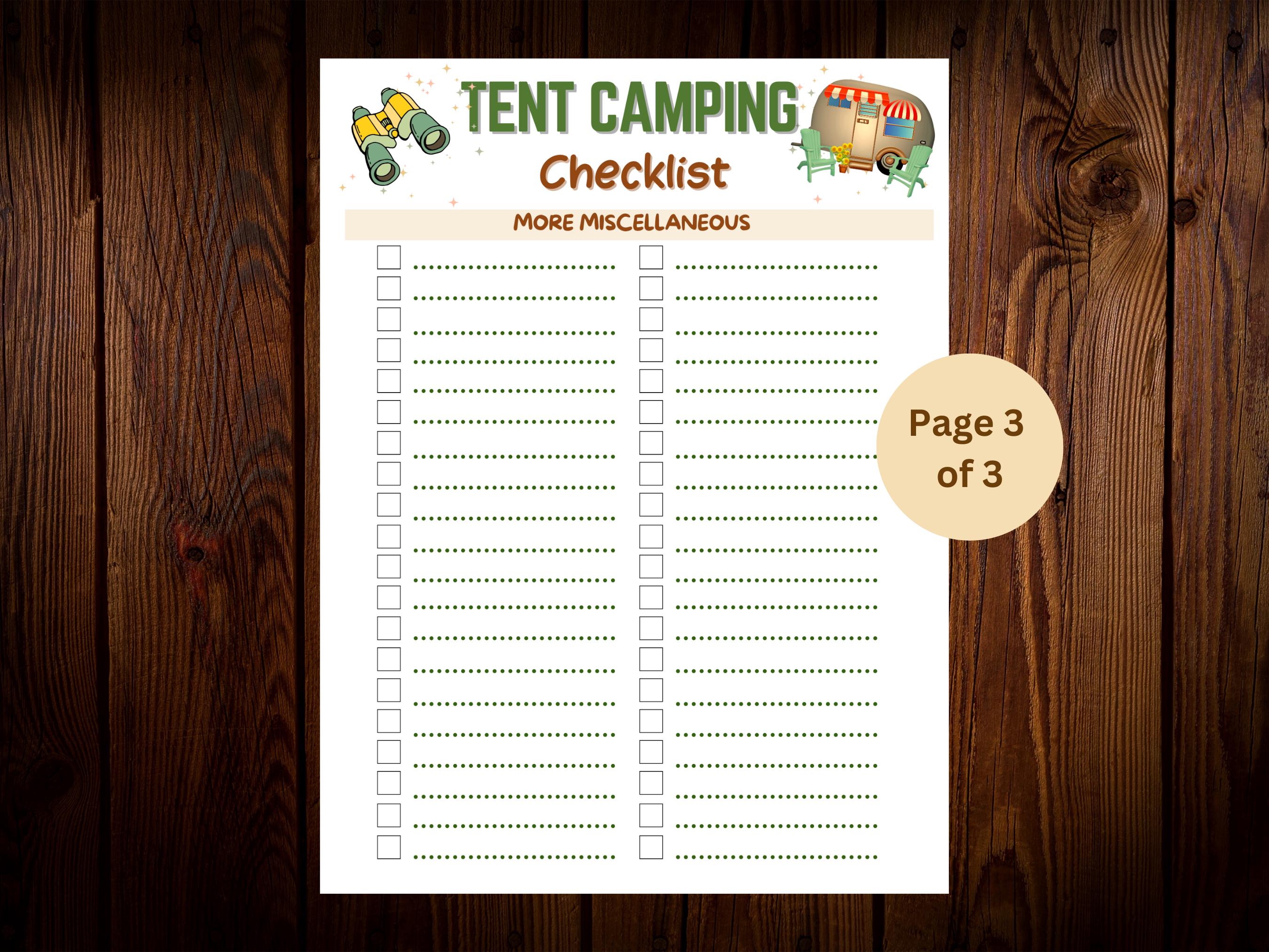 Tent Camping Essentials Checklist tent Camping Essentials Camping Gear ...