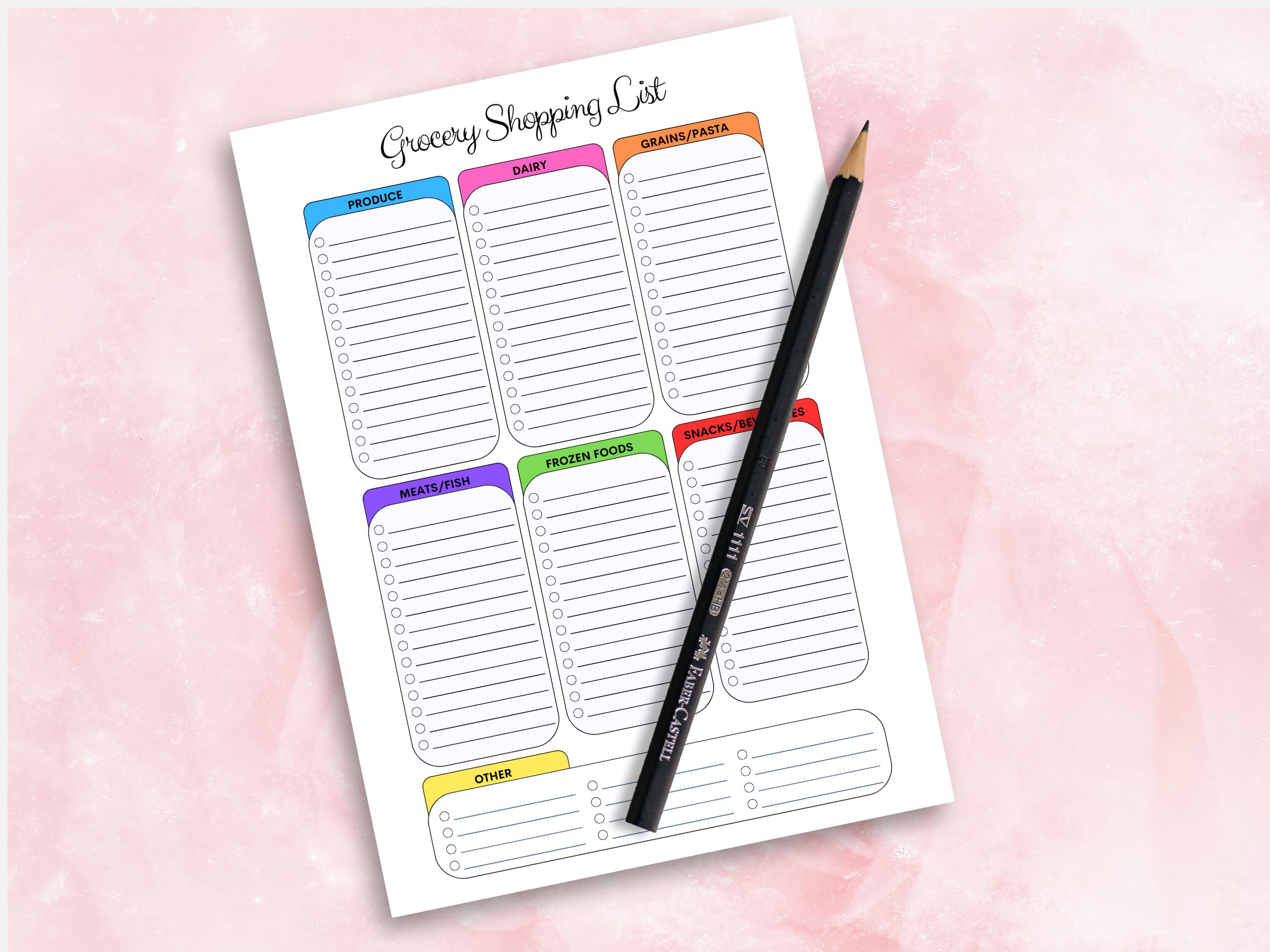 Organize Your Meals With Our Printable Meal Planner | Daily and Weekly ...