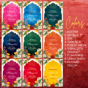 Editable Indian Wedding Welcome Sign | Elegant & Traditional South ...
