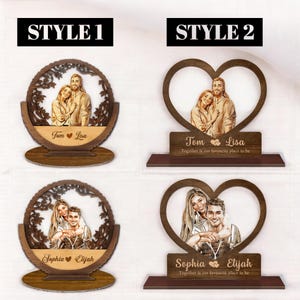 Unique Wooden Love Frame - Thoughtful Valentine Gift for Couples ...