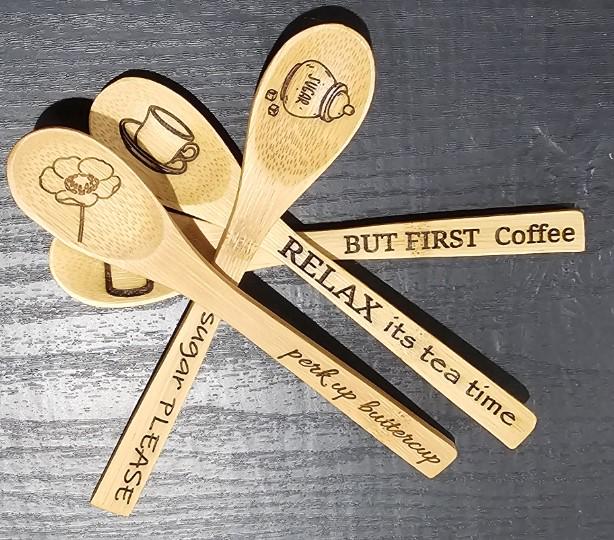 Coffee/tea Spoons. Honey Spoons. Personalized - Etsy
