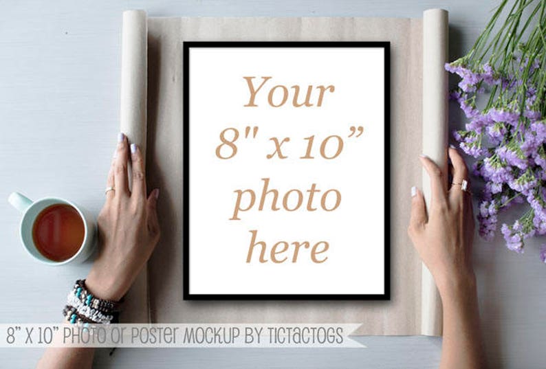 Mockup Print Poster Picture Photo Template 8x10 Insert - Etsy