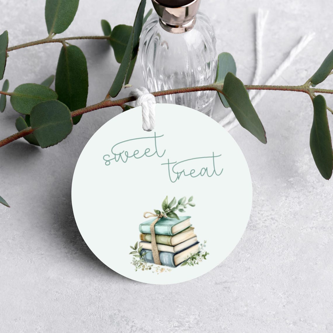 PRINTABLE New Chapter Baby Shower Favor Tag Book Themed Favor Tag ...