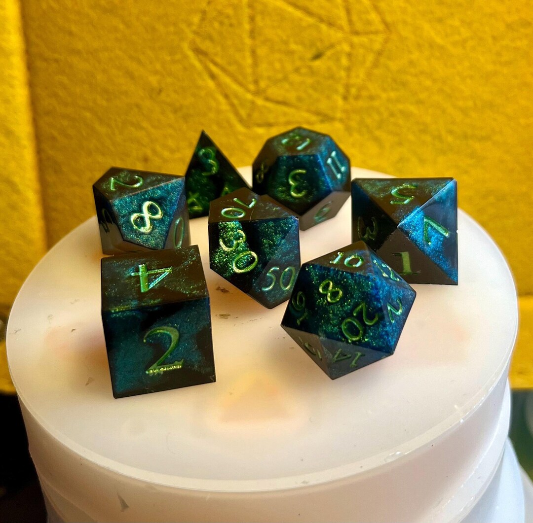 Galaxy Dice, Dnd Dice Sets, 20 Sided Dice, High Quality Made to Order ...